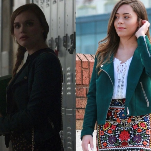 Divided | Jackets & Coats | Green Suede Jacket Aso Lydia Martin Teen ...